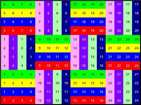 Solve Number 1136 disoriented 192 jigsaw puzzle online with 192 pieces