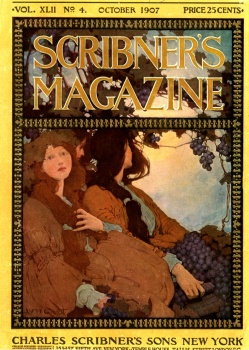 Solve Scribner's Magazine, Oct 1907, cover by Walter Hunt Everett ...