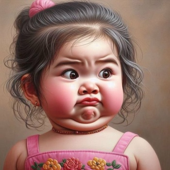 Solve Not Happy. jigsaw puzzle online with 49 pieces