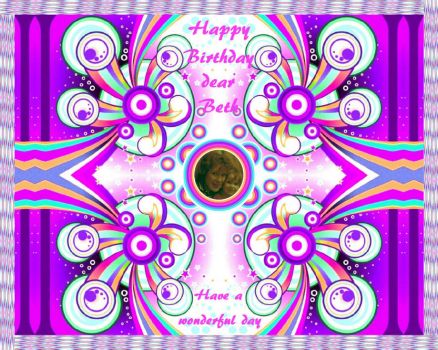 Solve Happy Birthday dear Beth (Ebkrueg) jigsaw puzzle online with 20 ...