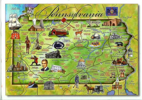 Solve Pennsylvania jigsaw puzzle online with 247 pieces