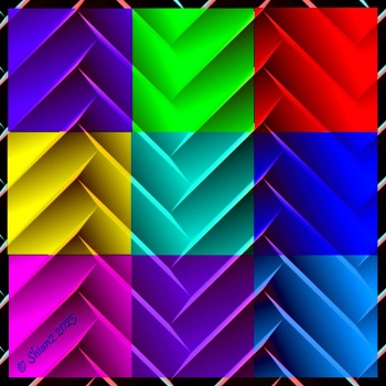 Solve 9 Blocks jigsaw puzzle online with 144 pieces