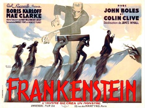 Solve Frankenstein ~ 1931 jigsaw puzzle online with 520 pieces