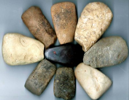 Solve Rocks- Ohio River Valley Native American Indian Stone Scrapers ...