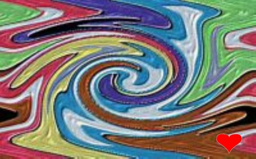 Solve Textured Swirl - Medium jigsaw puzzle online with 104 pieces