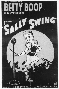 Solve "Sally Swing" Poster 1938 jigsaw puzzle online with 77 pieces
