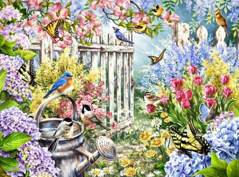 Solve Spring Awakening (Large) jigsaw puzzle online with 204 pieces