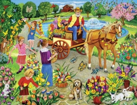 Solve Celebrating Spring jigsaw puzzle online with 154 pieces