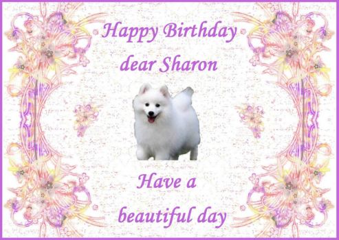 Solve Happy Birthday dear Sharon (Spricey) jigsaw puzzle online with 20 ...