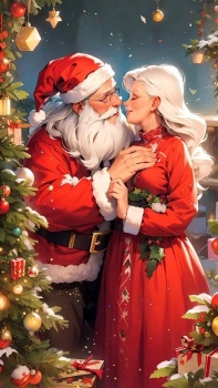 Solve MR. and MRS. CLAUSE jigsaw puzzle online with 170 pieces