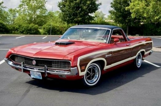 Solve 1970 Ford Fairlane Ranchero Country Squire Red front jigsaw ...