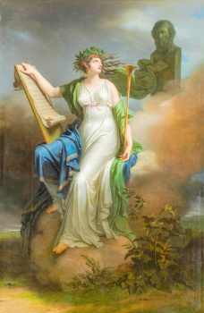 Solve Calliope, Muse of Epic Poetry jigsaw puzzle online with 216 pieces