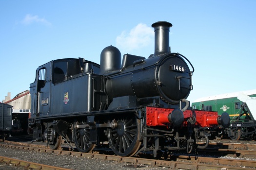 Solve GWR 14xx Class 0-4-2T 1466. jigsaw puzzle online with 117 pieces
