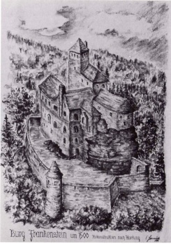 Solve Frankenstein Castle jigsaw puzzle online with 12 pieces