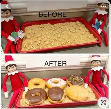 Solve Wobblybear's Fun Stuff (wbfs) - Elf on a shelf - “Plant” cheerios ...