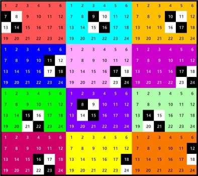 Solve Number 1115 a measle-y puzzle 288 jigsaw puzzle online with 288 ...