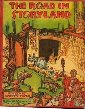 Solve The Road to Storyland Cover 1932 jigsaw puzzle online with 63 pieces