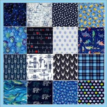 Solve Some Random Blue Things jigsaw puzzle online with 196 pieces