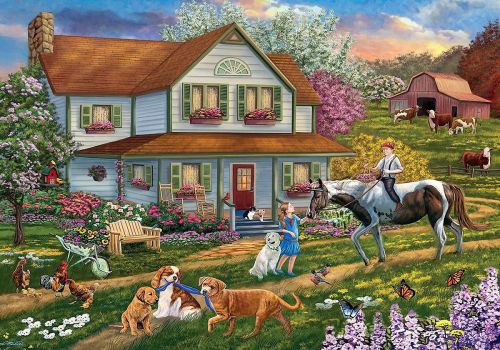 Solve Beautiful Spring Day jigsaw puzzle online with 88 pieces