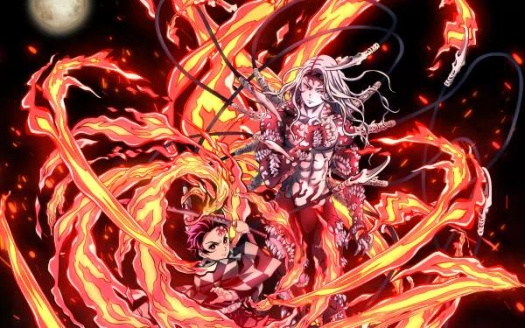 Solve muzan kibutsuji final form vs tanjiro kamado jigsaw puzzle online ...