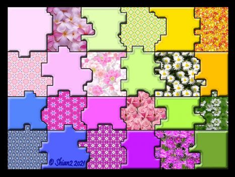 Solve Crazy Jigsaw Shapes jigsaw puzzle online with 130 pieces
