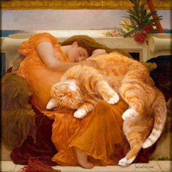 Solve Flaming June By Sir Frederick Leighton jigsaw puzzle online with ...