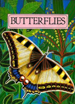 Solve Yellow Butterflies Book jigsaw puzzle online with 35 pieces