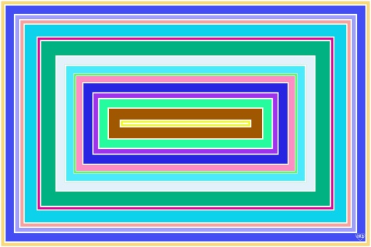 Solve Concentric Rectangles!! ~ H jigsaw puzzle online with 600 pieces