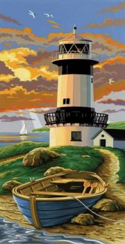 Solve Lighthouse jigsaw puzzle online with 91 pieces