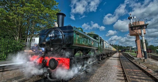 Solve South Devon railway jigsaw puzzle online with 144 pieces