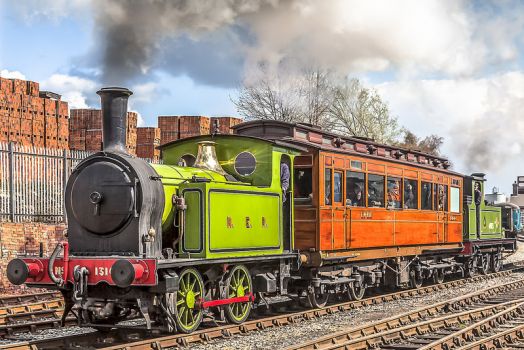 Solve NER Worsdell class H (LNER Y7) 0-4-0T No. 1310 jigsaw puzzle ...