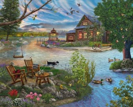 Solve Beautiful scenery jigsaw puzzle online with 80 pieces
