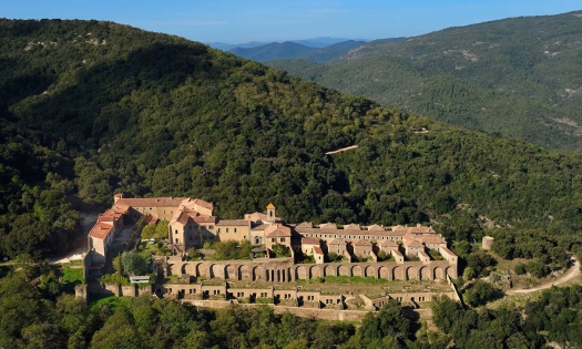 Solve Chartreuse de la Verne, a monastery in the French Maritime Alps ...