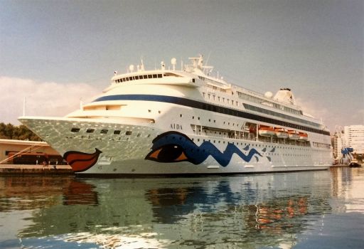 Solve AIDA’s first ship AIDA (now the AIDAcara) jigsaw puzzle online ...
