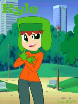 Solve Kyle being cute jigsaw puzzle online with 20 pieces