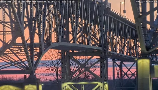 Solve The Blue Water Bridge, Port Huron, February 10, 2024 jigsaw ...
