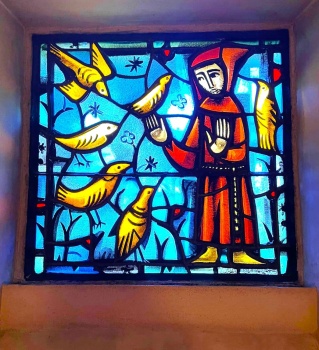 Solve Stained Glass St. Francis of Assisi, Church of St. Mary Magdalene ...