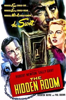 Solve THE HIDDEN ROOM - 1947 POSTER ROBERT NEWTON, SALLY GRAY jigsaw ...