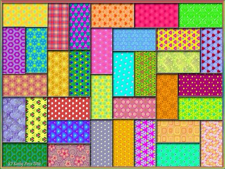 Solve Colorful Rectangles jigsaw puzzle online with 266 pieces
