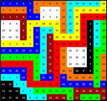 Solve Number 555 rest stops 240 jigsaw puzzle online with 240 pieces