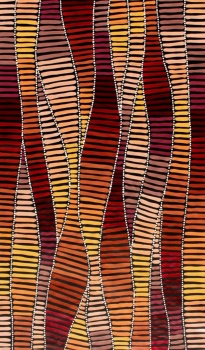 Solve Indigenous Australian Art jigsaw puzzle online with 84 pieces