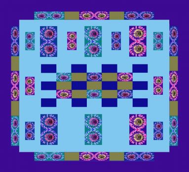 Solve Square Art 17 jigsaw puzzle online with 110 pieces