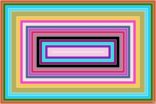 Solve Concentric Rectangles!! ~ H jigsaw puzzle online with 600 pieces