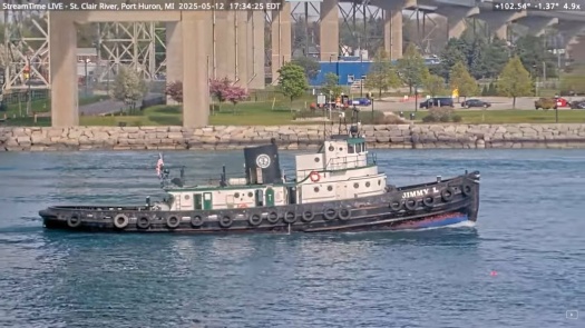 Solve Jimmy L - Great Lakes Tug - Port Huron, MI (2025-05-12) jigsaw ...
