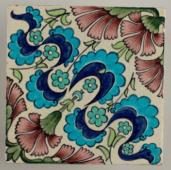 Solve Tile, William Frend De Morgan, Sand's End Pottery (England), 1898 ...
