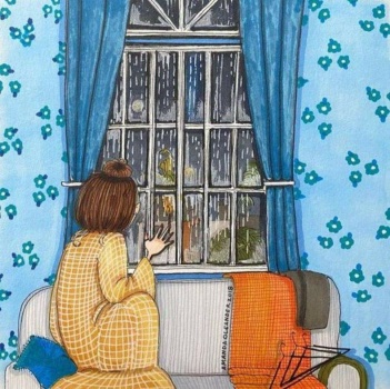 Solve The Blue Room jigsaw puzzle online with 169 pieces