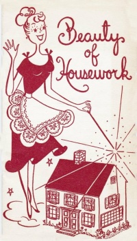 Solve Beauty Of Housework 1955 jigsaw puzzle online with 120 pieces