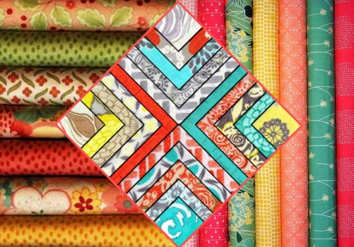 Solve Fabric patchwork jigsaw puzzle online with 70 pieces