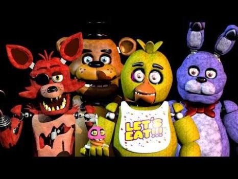 Solve fnaf jigsaw puzzle online with 48 pieces