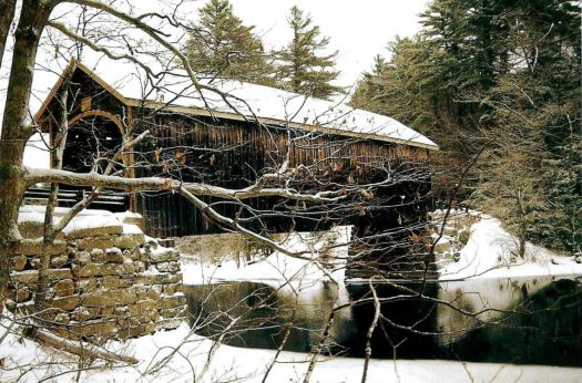 Solve Babb's Covered Bridge Windham Maine jigsaw puzzle online with 35 ...